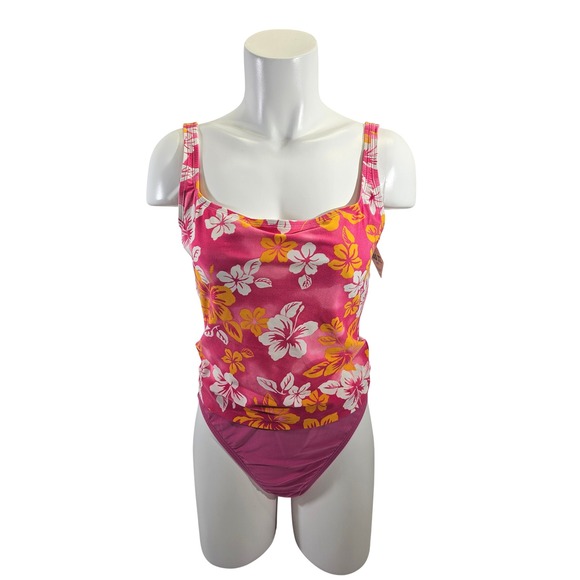 Speedo | Swim | Speedo Pink Floral 2 Piece Tankini Swimsuit Size 2 ...